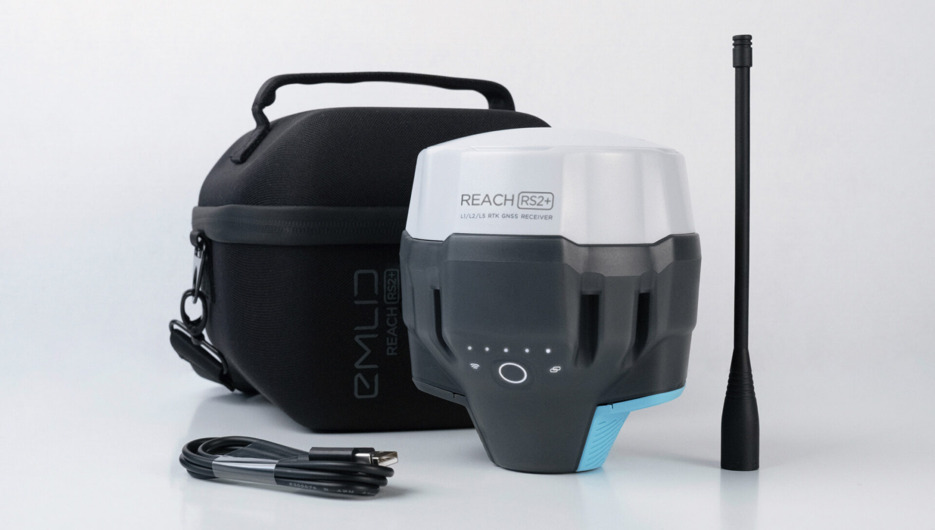 Meet the new Emlid GNSS receiver—the Reach RS2+ | Guideline Geo